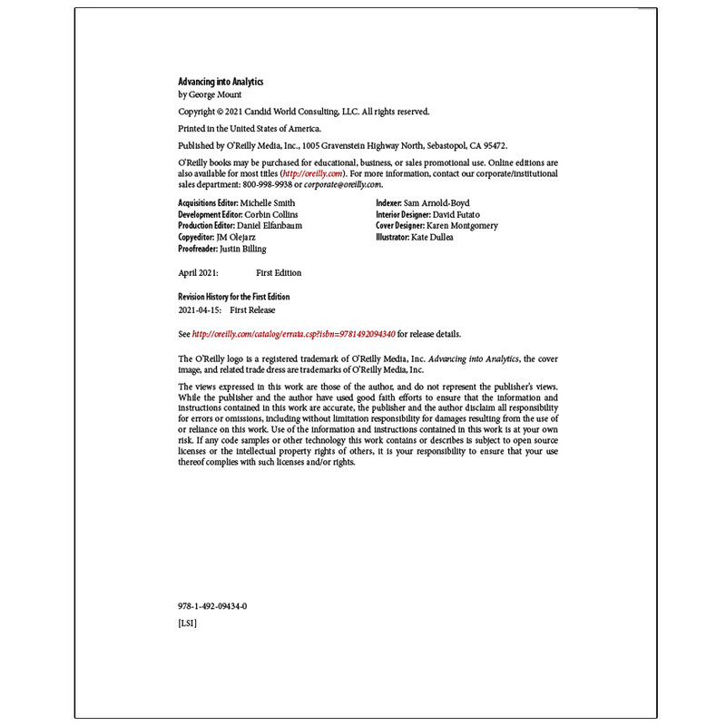 قیمت و خرید کتاب Advancing into Analytics From Excel to Python and R ... قیمت و خرید کتاب Advancing into Analytics From Excel to Python and R ...