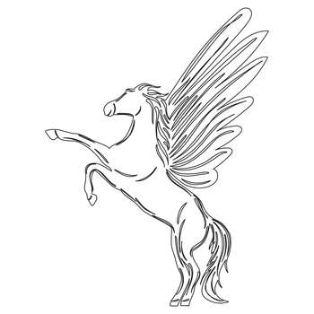 قیمت و خرید استیکر پارچه و لباس مدل dtf طرح یونیکورن کد H20.1089 مجموعه 3 عددی