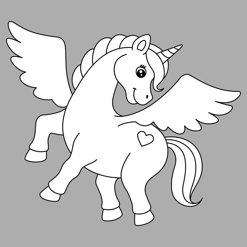 قیمت و خرید استیکر پارچه و لباس مدل dtf طرح یونیکورن کد H20.1065 مجموعه 3 عددی