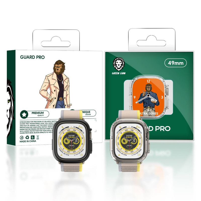 قیمت و خرید کاور گرین مدل Gu Pro مناسب برای اپل واچ 49 میلی متری سری Ultra