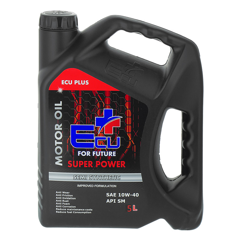 قیمت و خرید روغن موتور اکوپلاس مدل 10W40 SM حجم 5 لیتر مناسب برای موتور ef7