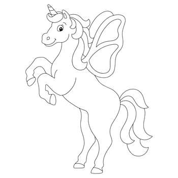 قیمت و خرید استیکر پارچه و لباس مدل dtf طرح یونیکورن کد H15.1075 مجموعه 4 عددی