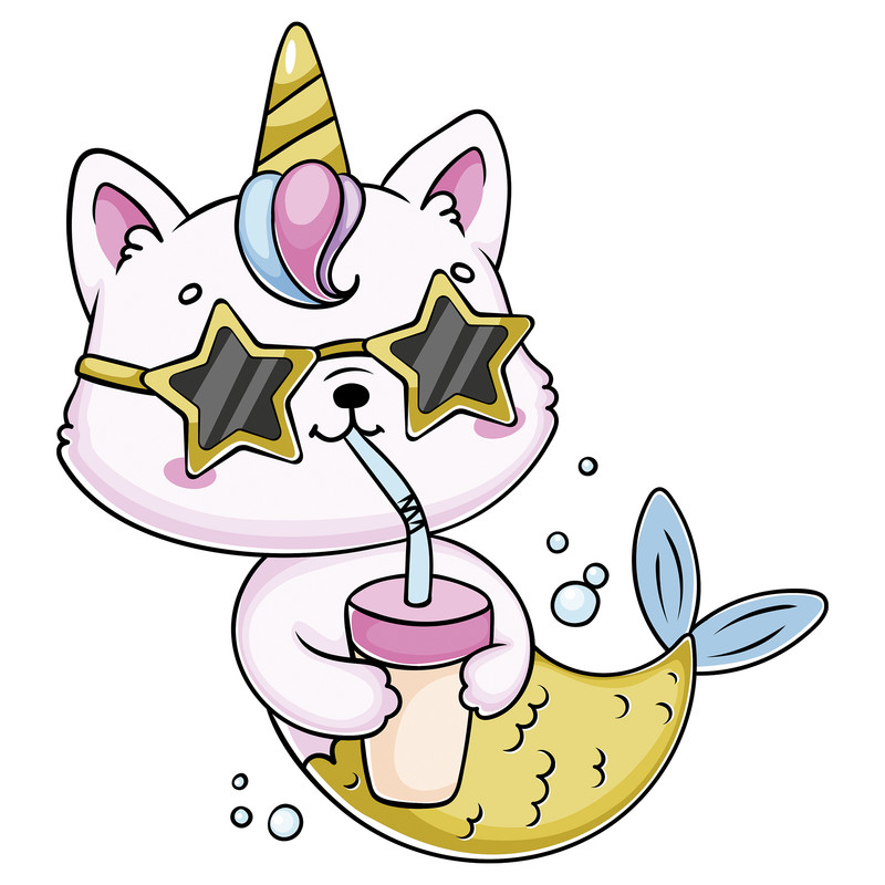 قیمت و خرید استیکر پارچه و لباس مدل dtf طرح یونیکورن کد H15.370 مجموعه 12 عددی