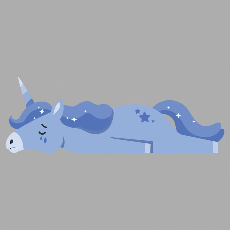 قیمت و خرید استیکر پارچه و لباس مدل dtf طرح یونیکورن کد H20.316 مجموعه 3 عددی