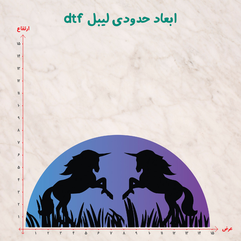 قیمت و خرید استیکر پارچه و لباس مدل dtf طرح یونیکورن کد H15.339 مجموعه 4 عددی