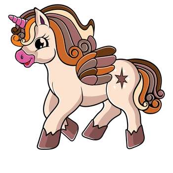 قیمت و خرید استیکر پارچه و لباس مدل dtf طرح یونیکورن کد H20.665 مجموعه 3 عددی