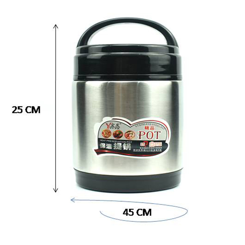 قیمت و خرید ظرف غذا سفری مدل HANDPAN 1800ml