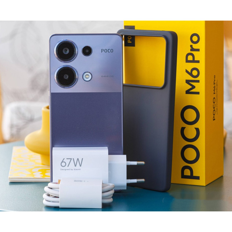 قیمت و خرید گوشی موبایل شیائومی مدل Poco M6 Pro دو سیم کارت ظرفیت 256