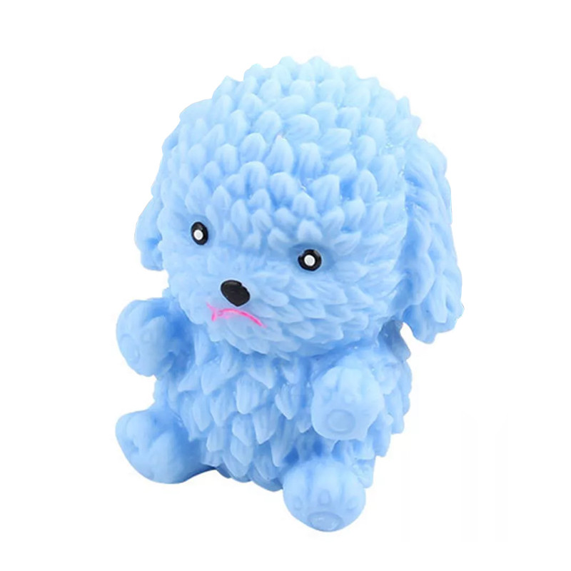 قیمت و خرید فیجت ضد استرس دنیای سرگرمی های کمیاب مدل خامه ای طرح سگ تدی کد DSK-A487