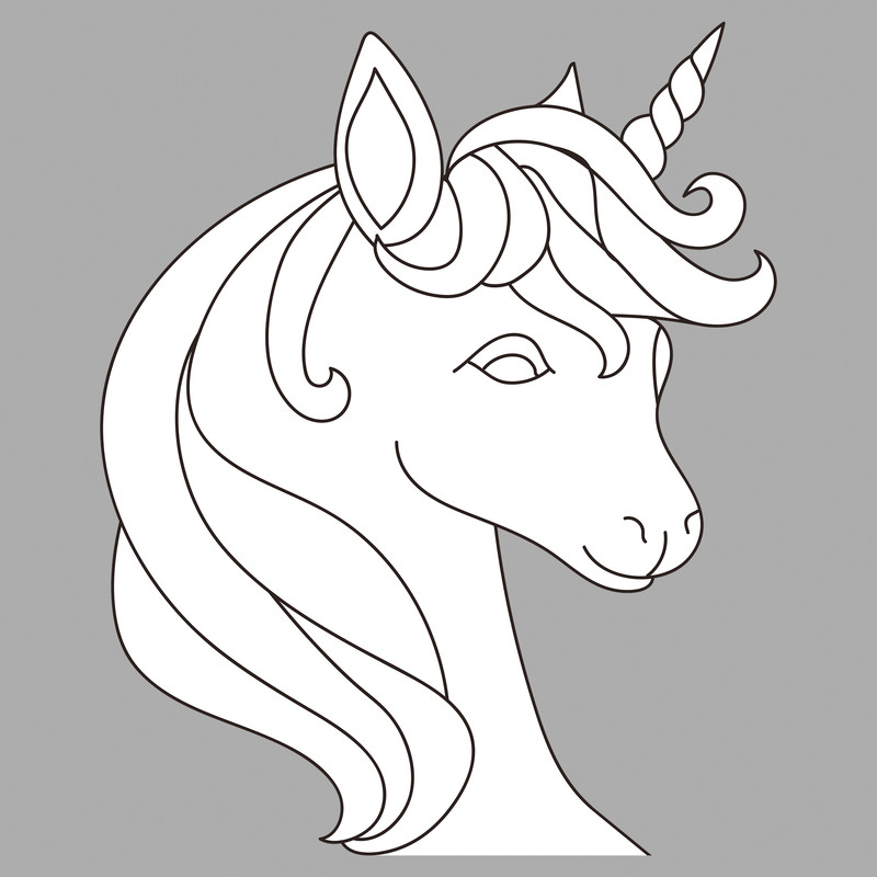 قیمت و خرید استیکر پارچه و لباس مدل dtf طرح یونیکورن کد H20.1041 مجموعه 3 عددی