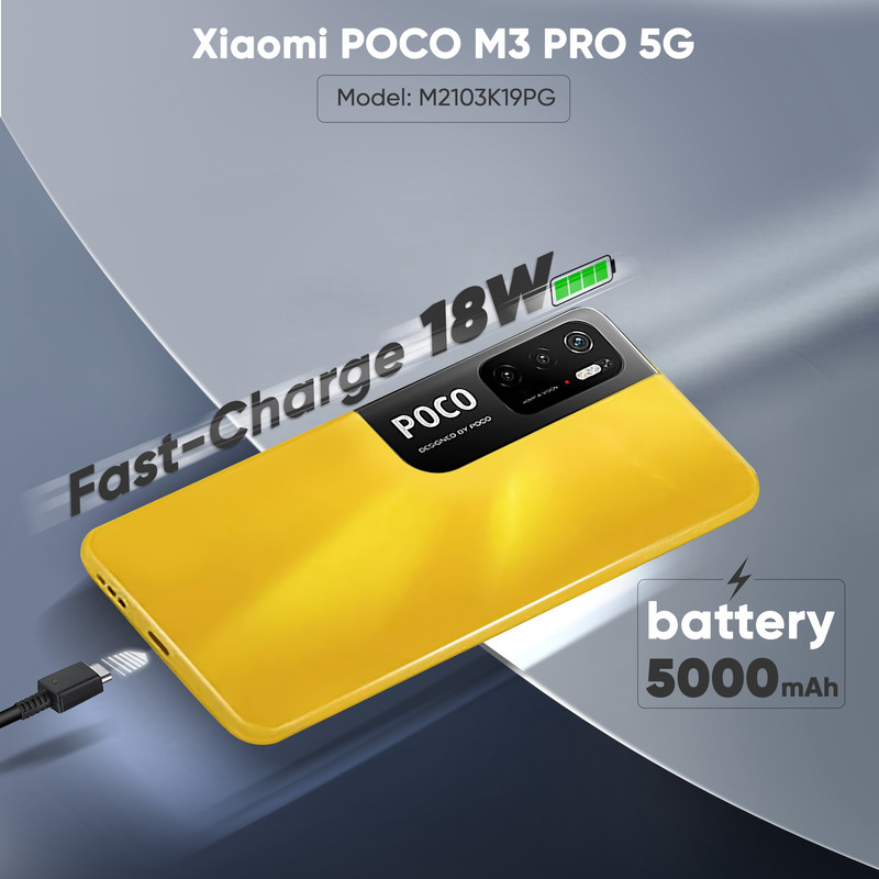 مشخصات، قیمت و خرید گوشی موبایل شیائومی مدل POCO M3 PRO 5G M2103K19PG ...