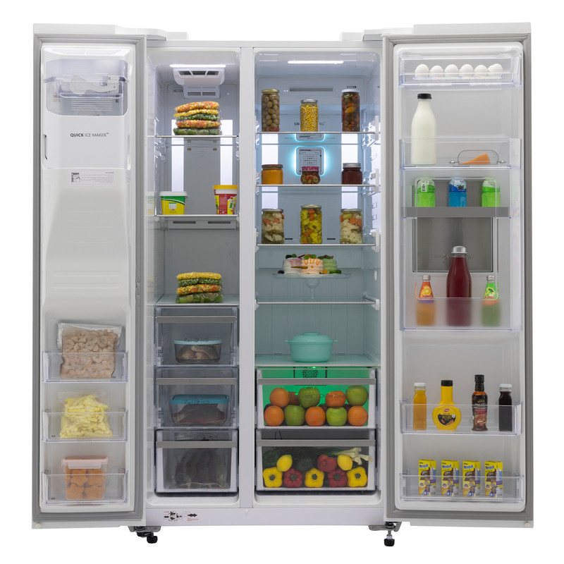 قیمت و خرید یخچال و فریزر ساید بای ساید 35 فوت اسنوا مدل SN8-2035GW