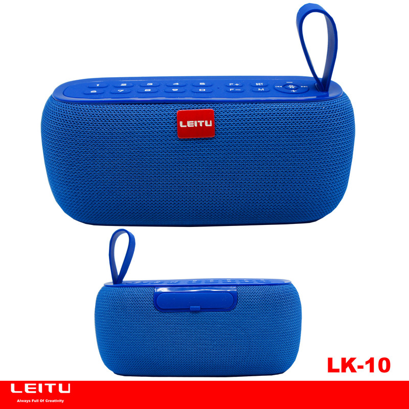 قیمت و خرید اسپیکر بلوتوثی قابل حمل لیتو مدل PORTABE SPEAKER LEITU LK-10