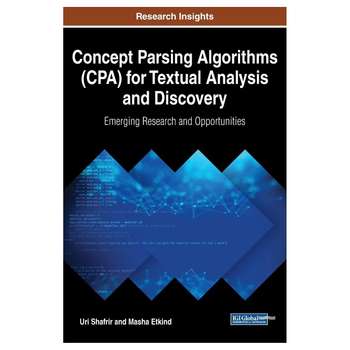 قیمت و خرید کتاب Concept Parsing Algorithms (CPA) for Textual Analysis ...