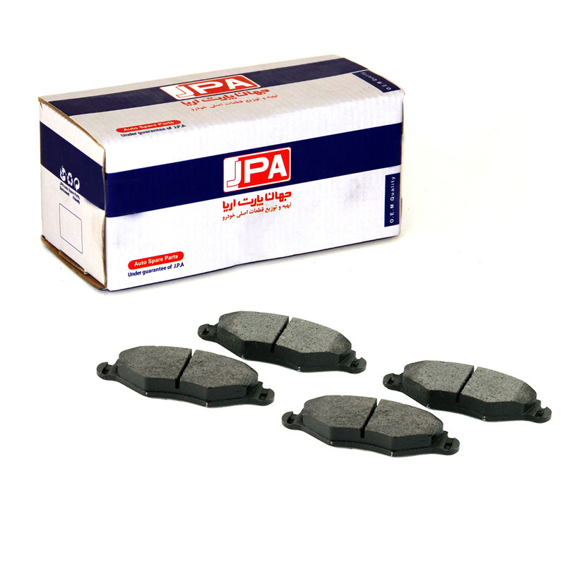 قیمت و خرید لنت ترمز جلو جهان پارت آریا کد 120159 مناسب برای 206 تیپ 2