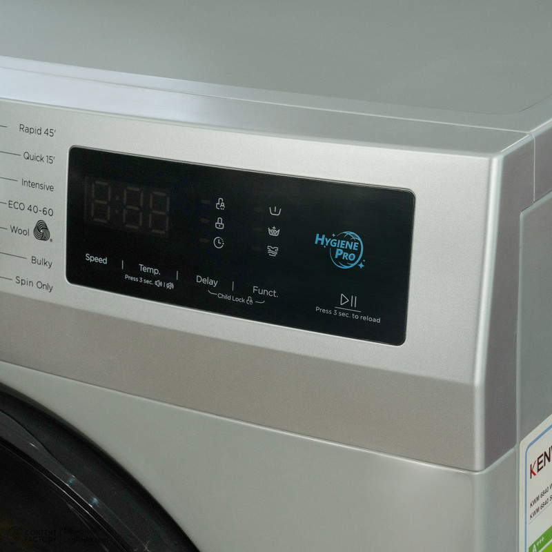 قیمت و خرید ماشین لباسشویی 8 کیلوگرم اتوماتیک کنوود مدل KWM 6840 W