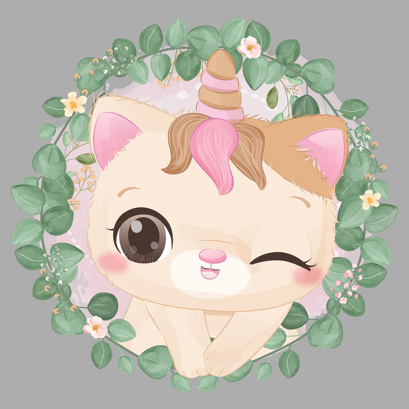 قیمت و خرید استیکر پارچه و لباس مدل dtf طرح یونیکورن کد H15.135 مجموعه 12 عددی