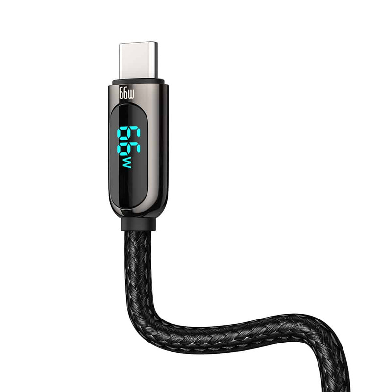 قیمت و خرید کابل تبدیل USB به USB-C باسئوس مدل Digital Display 66w طول ...