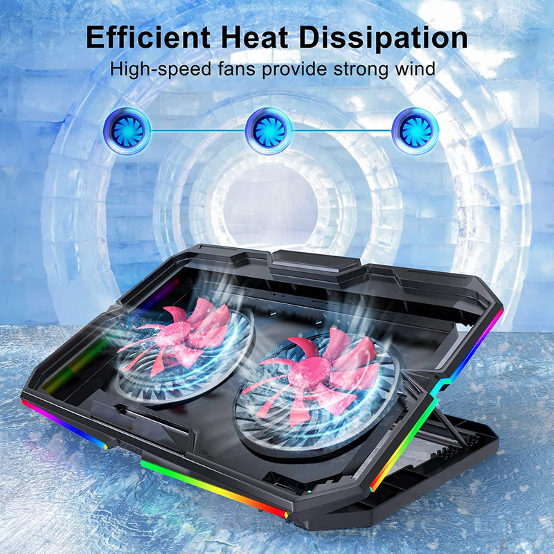 قیمت و خرید پایه خنک کننده لپ تاپ مدل Gt50 Rgb