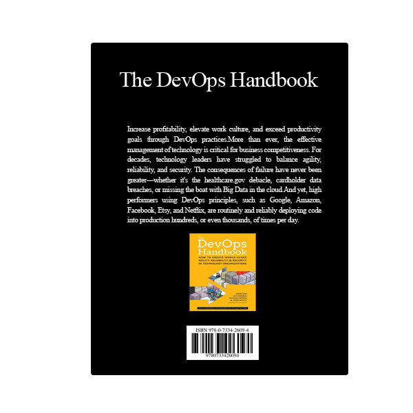 قیمت و خرید کتاب The DevOps Handbook اثر جمعی از نویسندگان انتشارات نبض ...