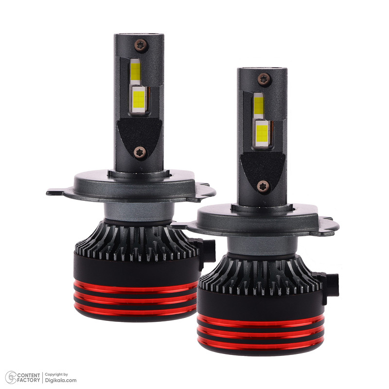 قیمت و خرید هدلایت تی بی اس دیزاین مدل M8 Pro Max پایه H4 بسته 2 عددی