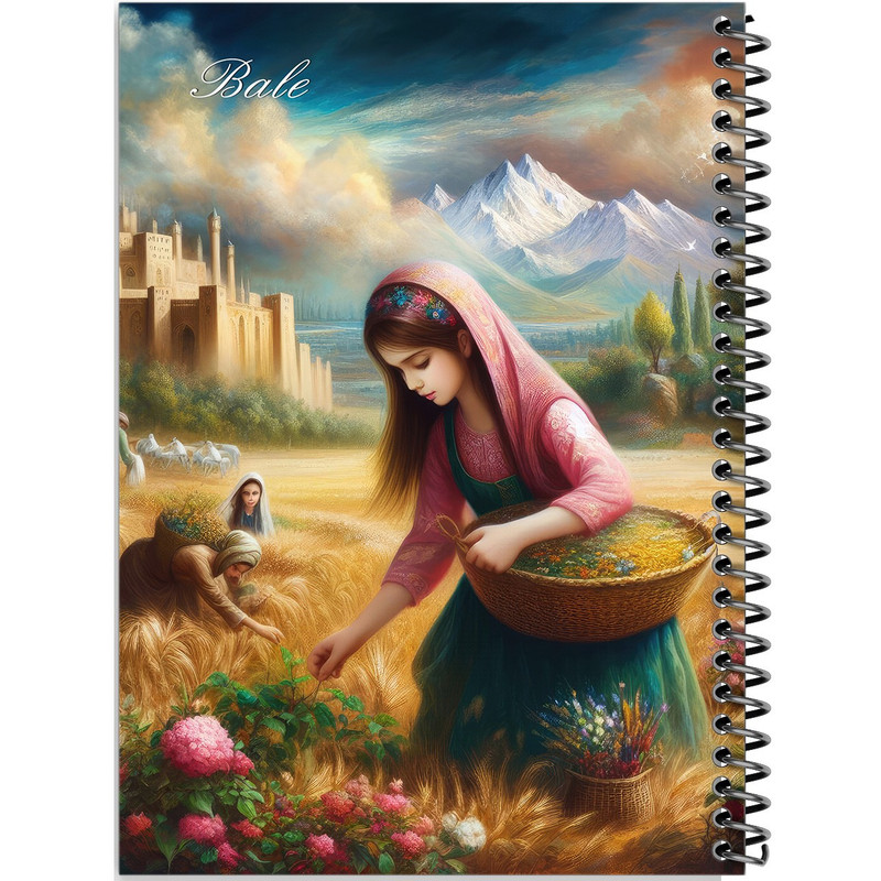 قیمت و خرید دفتر طراحی 80 برگ انتشارات بله مدل کاغذ ضخیم طرح فانتزی