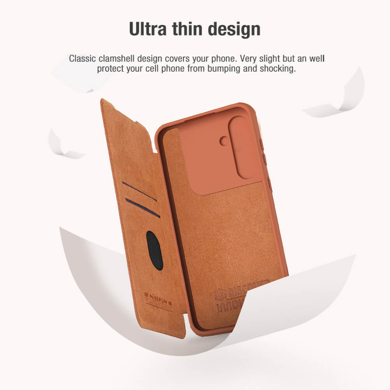 قیمت و خرید کیف کلاسوری نیلکین مدل Qin Pro Leather مناسب برای گوشی