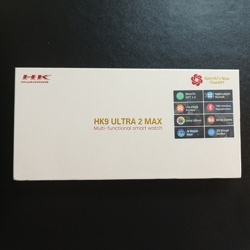 قیمت و خرید ساعت هوشمند مدل HK9 ULTRA 2 MAX دارای قابلیت های صفحه نمایش رنگی، صفحه نمایش لمسی ...