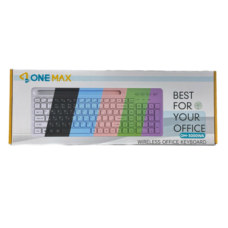 قیمت و خرید کیبورد بی سیم وان مکس مدل OM-3000W