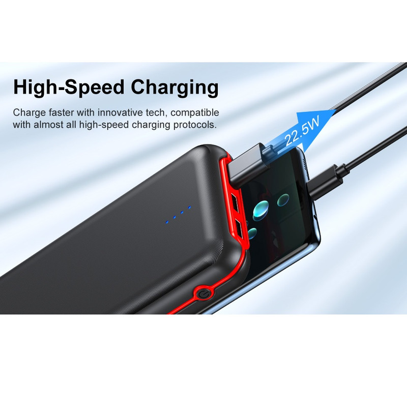 قیمت و خرید پاوربانک مدل YD-887B ظرفیت 30000 میلی آمپر ساعت