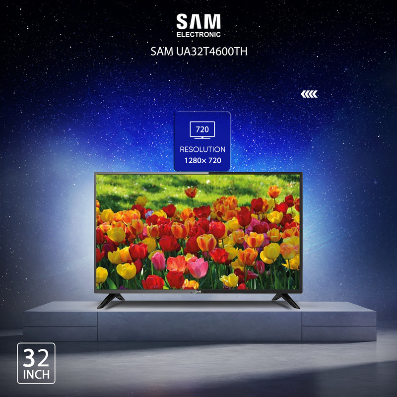 قیمت و خرید تلویزیون ال ای دی سام الکترونیک مدل UA32T4600TH سایز 32 اینچ