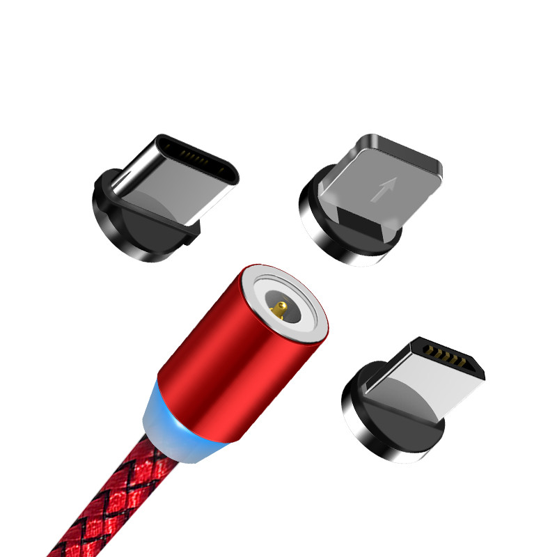 قیمت و خرید کابل تبدیل مغناطیسی Usb به لایتنینگ Micro Type C Usb