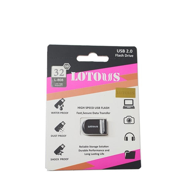 قیمت و خرید فلش مموری لوتوس مدل L808 ظرفیت 32 گیگابایت