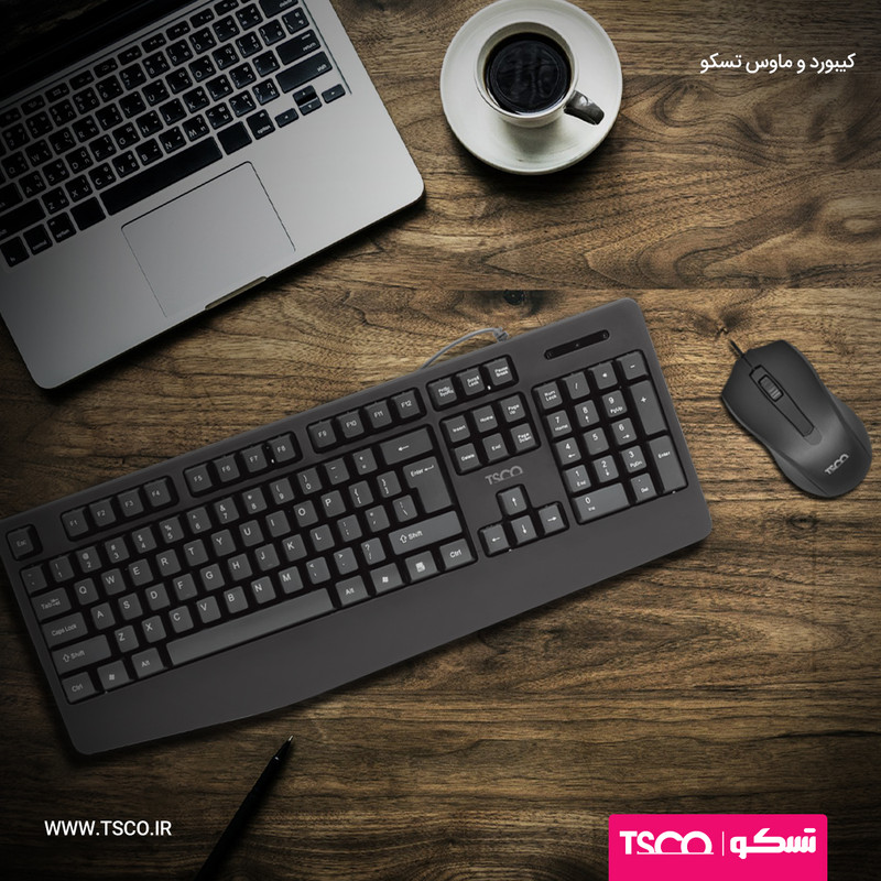 قیمت و خرید کیبورد و ماوس تسکو مدل TKM 8058